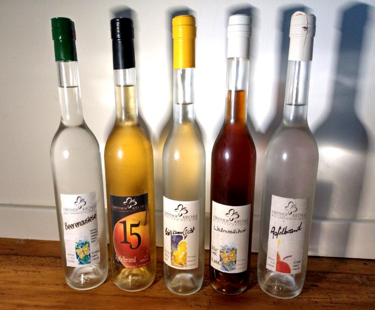 Schnaps – Obsthof Kiechle
